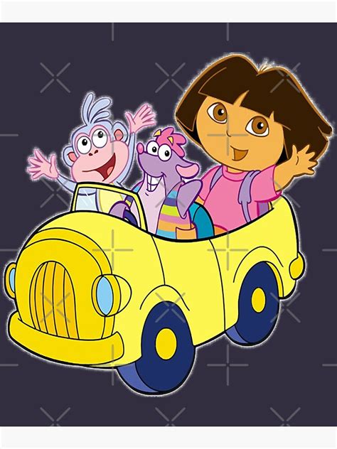 Mens My Favorite Dora The Explorer T For Birthday Poster For Sale