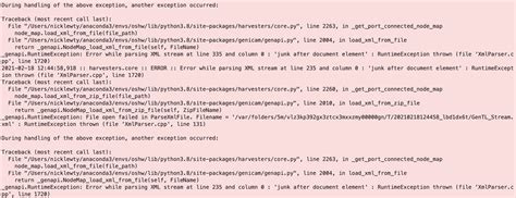 Xml Parser Error · Issue 207 · Genicamharvesters · Github