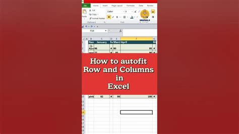 How To Autofit Row And Columns In Excel 🔥😎 Excel Excelformul