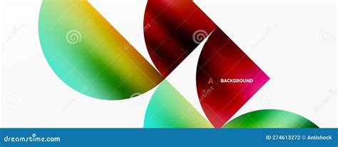 Abstract Wallpaper Vector Geometric Background Template Stock Vector Illustration Of Circle
