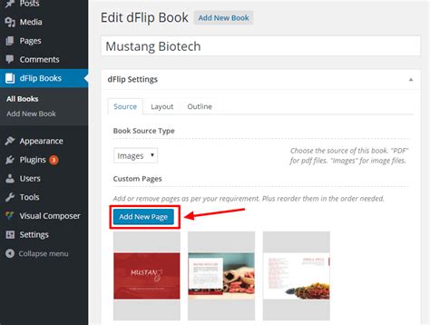 Create D Flipbooks DearFlip Flipbook Plugin For WordPress