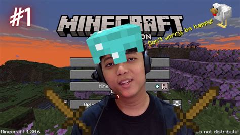 Pertama Kali Main Minecraft Minecraft Survival Part 1 Youtube