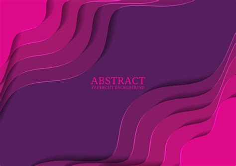 Abstract Papercut Design Background With Overlap Layer Vector Art At Vecteezy