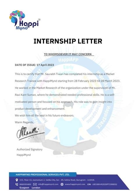 Saurabh Tiwari On Linkedin Internship Marketing Marketingresearch