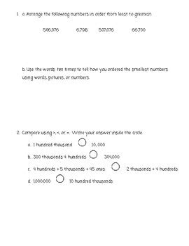4th Grade Module 1 Review Place Value Rounding And Algorithms