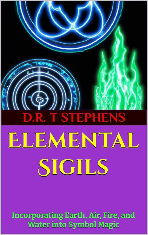 Elemental Sigils Incorporating Earth Air Fire And Water Into Symbol