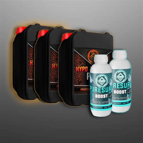 Hypo Bundle 1 - 3 x 25L Hypo 15% & 2 x 1L PureSurf Boost - Pureseal ...