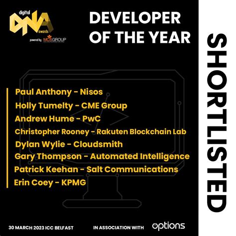 Digital Dna On Linkedin Digitaldna Ddnaawards Developeroftheyear