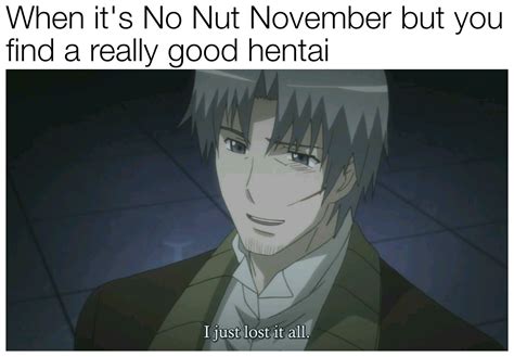 No Nut November Rspiceandwolf