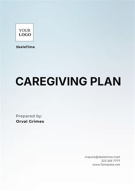 Free Dementia Care Plan Template To Edit Online
