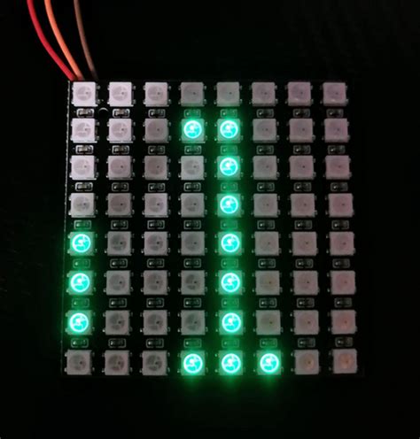 Creando Anuncios Con Matriz Led Rgb Ws2812b 64guía Práctica Tecneu