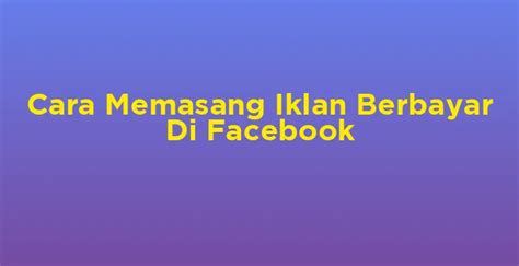 Portal Pendidikan Indonesia Gmc Sch Id Cara Memasang Iklan