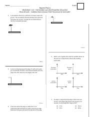 Worksheet H Projectiles Doc Name Regents Physics Worksheet Horizontally