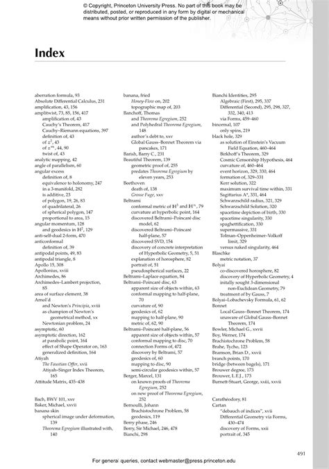 Visual Differential Geometry And Forms Princeton University Press