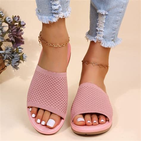 Womens Retro Beach Slippers Miggon
