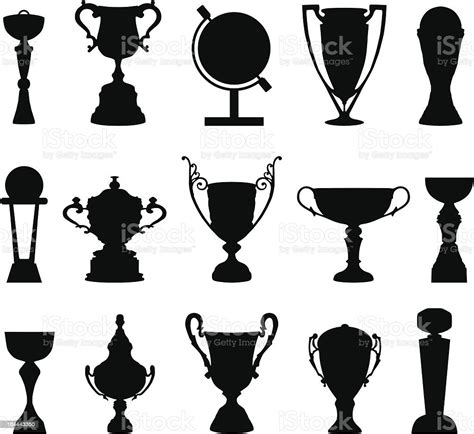 Trophies Stock Illustration Download Image Now Achievement Award
