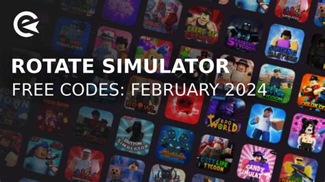 Rotate Simulator Codes February 2024 Earlygame
