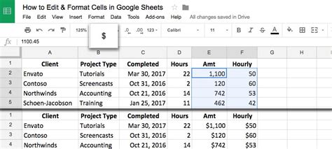 How To Edit Format Cells In Google Sheets Spreadsheets Envato Tuts