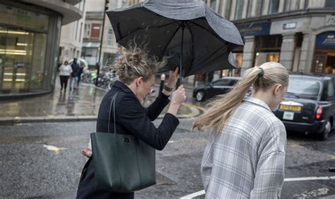 Uk Storm Alert Fierce Double Blast To Batter Britain With Gales