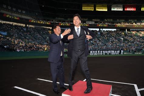 藤川球児氏の名球会ブレザー授与式終了の御礼 日本プロ野球名球会 Golden Players Club