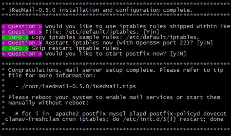 iredmail full featured mail server with ldap postfix clamav