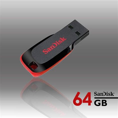 Sandisk Cruzer Blade Cz50 64gb Usb Flash Drive Artofit