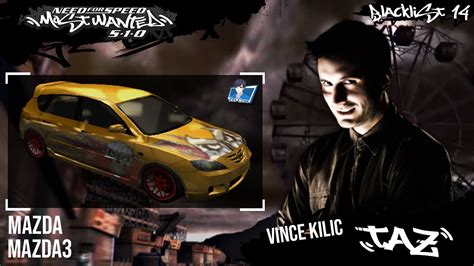 Need For Speed Most Wanted 5 1 0 Rival Challenge Blacklist 14 Taz