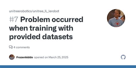 problem occurred when training with provided datasets · issue 7