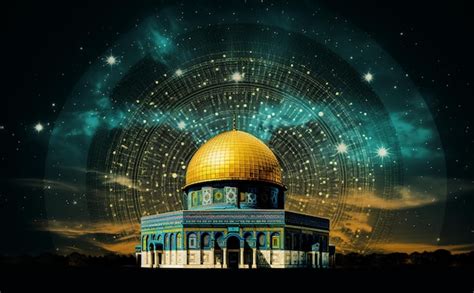 Premium Ai Image Jerusalem Al Aqsa Mosque Dome Of The Rock In The Old
