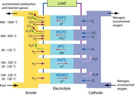 Doitpoms Tlp Library Fuel Cells Types Of Fuel Cells The Diagram
