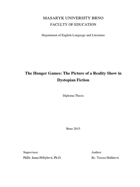 Diploma Thesis English Model Pdf
