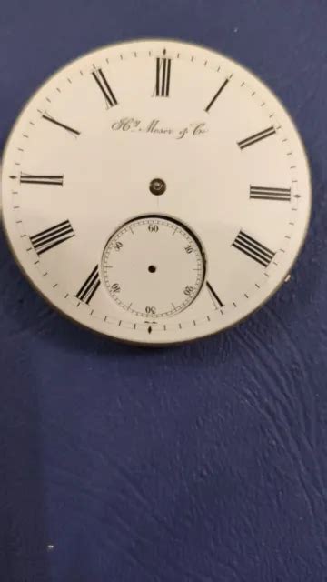 Henry Moseriwc Gold Pocket Watch Movement 45mm Not Working £12437