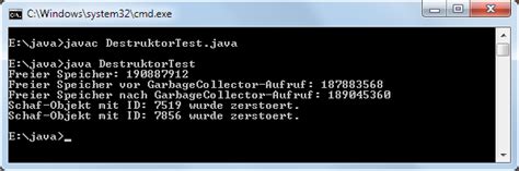 Konstruktoren und Destruktoren in Java Der Java Kurs für Anfänger