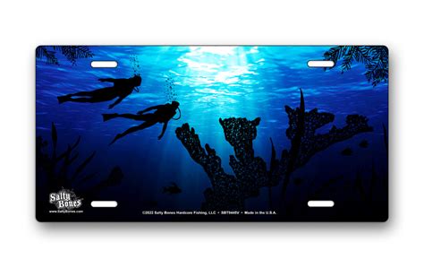 Salty Bones Signature License Plate Designs Salty Bones