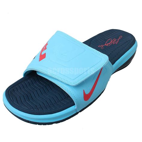 Nike Air Lebron Slide 3 Elite Blue Navy Red 2014 King James Max