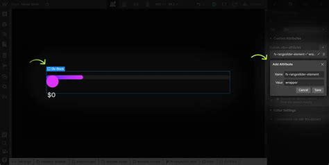 Range Slider Webflow Form Range Slider Component