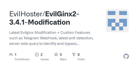 Github Evilhoster Evilginx2 3 4 1 Modification Latest Evilginx