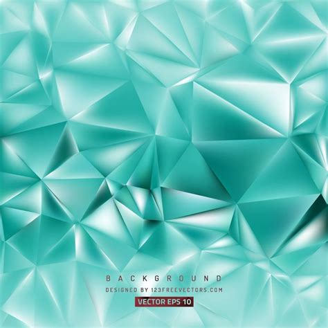 Free Turquoise Low Poly Background Illustration Low Poly