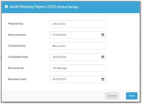 Audit Workpapers Simple Fund 360 Knowledge Centre