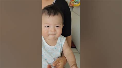 신생아의 일상 생후d253 점점 손자 바보가 되어가는 할아버지와 할머니 만남을 좋아하는 손자 할아버지