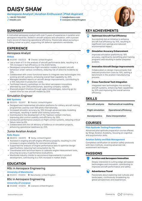Pilot Cv Examples And Guide For 2025