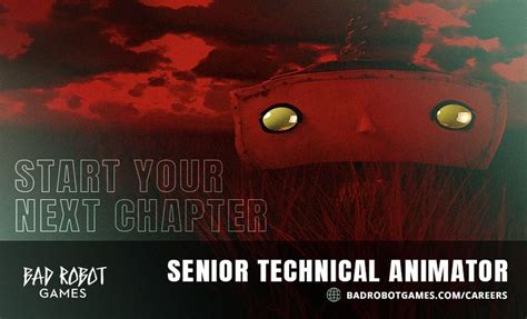 Bad Robot Games On Linkedin Were Looking For A Senior Technical