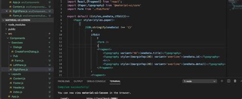 前端学习笔记 学习笔记第五十四天 react js material ui之编辑表单 封装form组件 前端导师歌谣 博客园