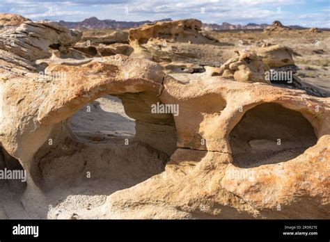 Fragile Eroded Rock Formation In The Ferron Sandstone Of The Eroded