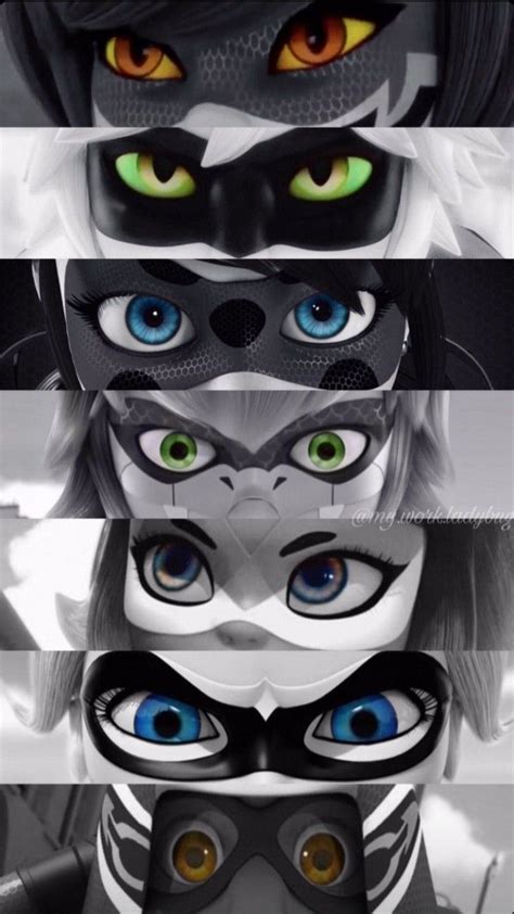 Miraculous Ryuko Cat Noir Ladybug Viperion Rena Rouge Queen Bee