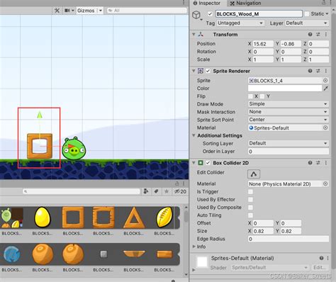 unity 制作愤怒的小鸟 unity愤怒的小鸟 csdn博客