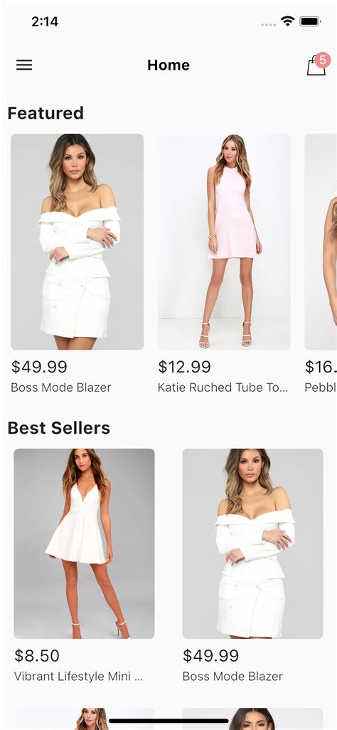 flutter ecommerce app template for ios and android flutter templates