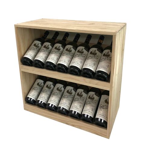 14 Bottle Display Wine Cube Wine Beer Beverage Home Brewing And