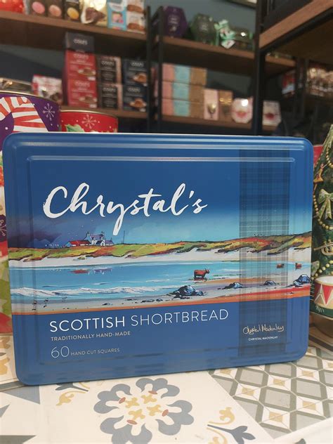 Buy Chrystals Scottish Shortbread Tin 60 Pieces 725g Online Brodies Deli