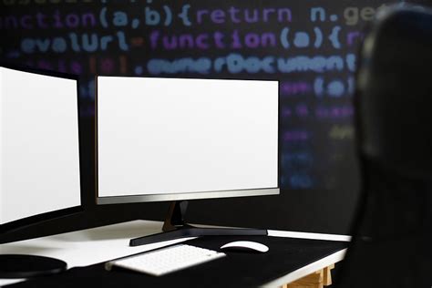 Computer Developer Coding Mockup Images Free Photos Png Stickers